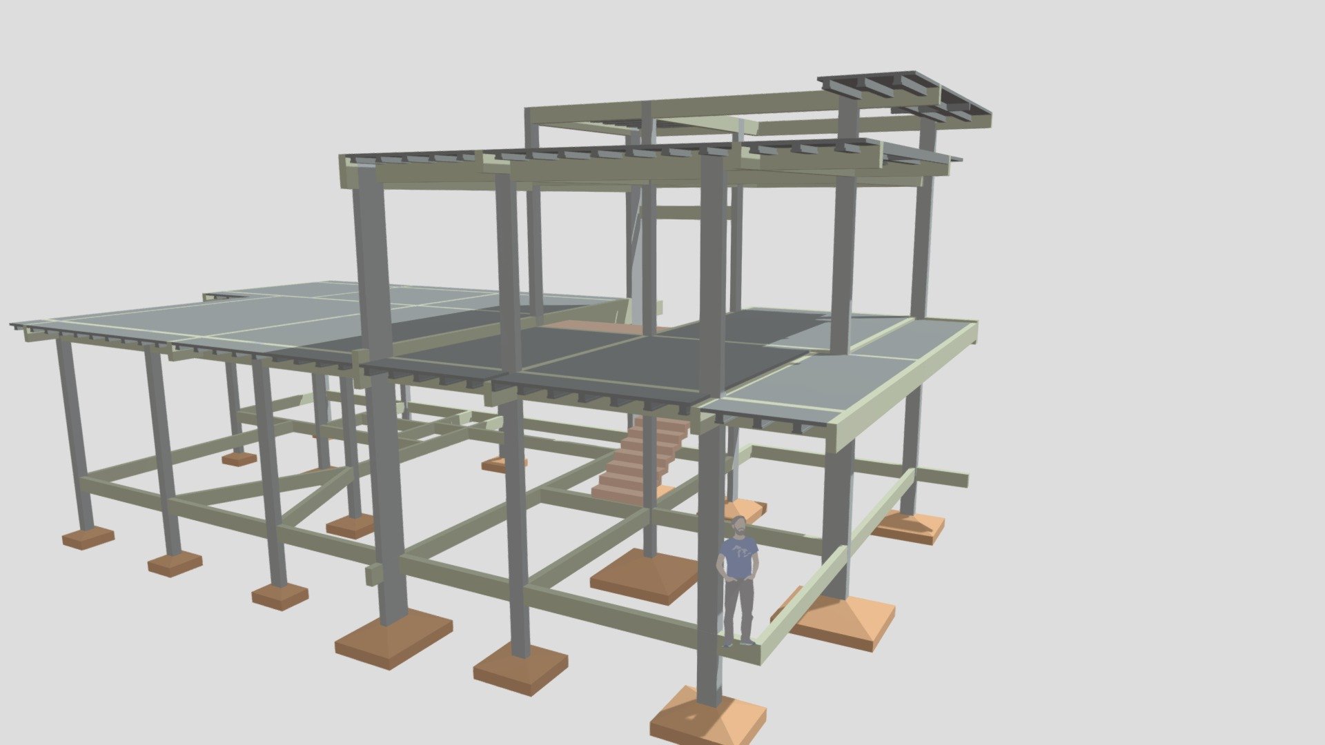 Modelo 3D Estrutural - Francisco Lopes - 3D model by tarcisioeimar ...