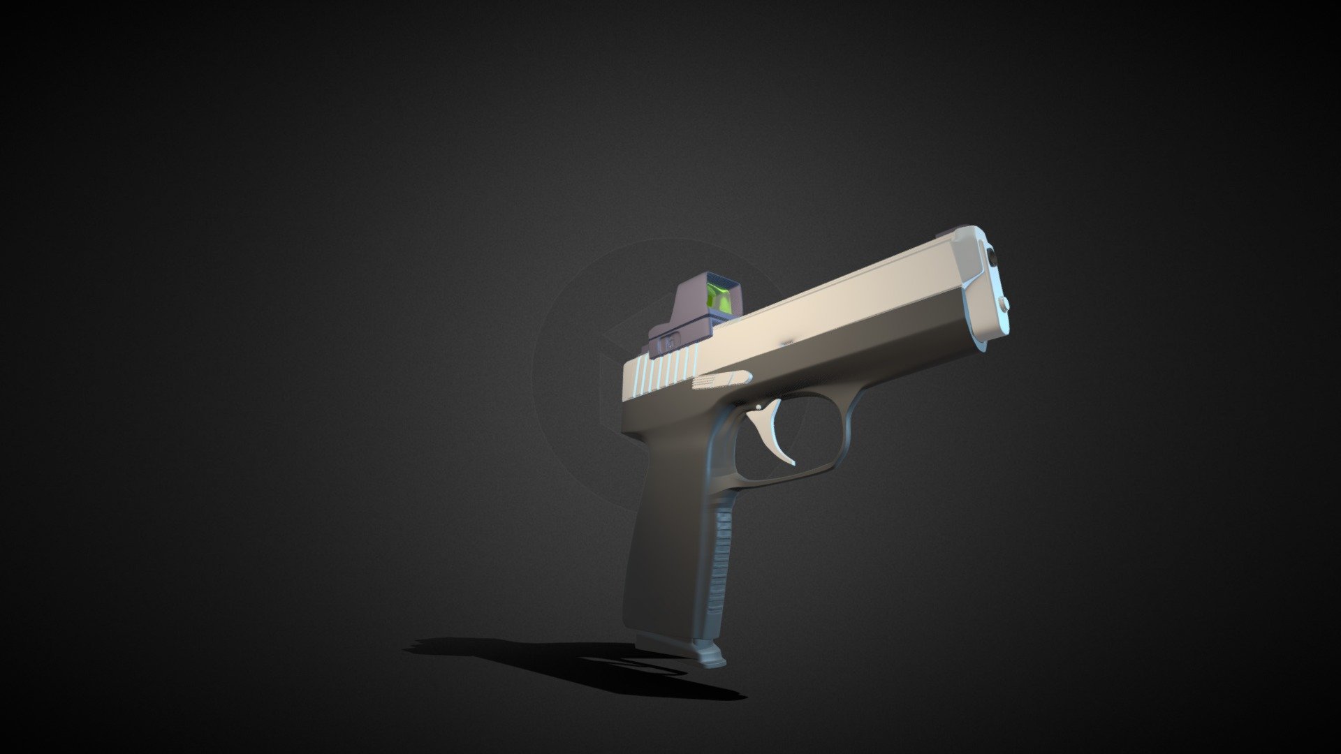 P9 Gun - Download Free 3D model by omarN6 [9f9f99f] - Sketchfab
