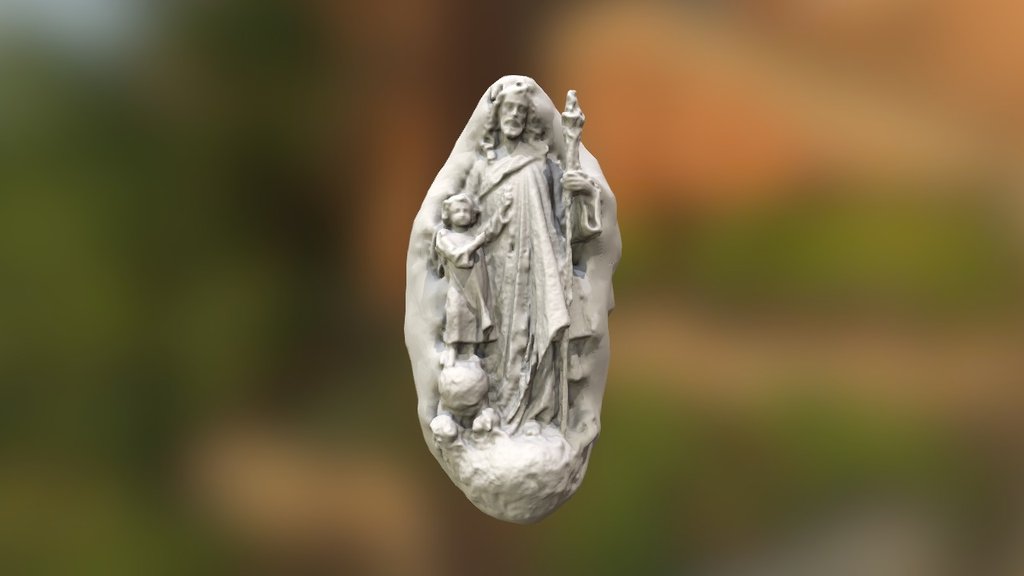Saint Joseph Statue - Download Free 3D model by Roberto Abella ...