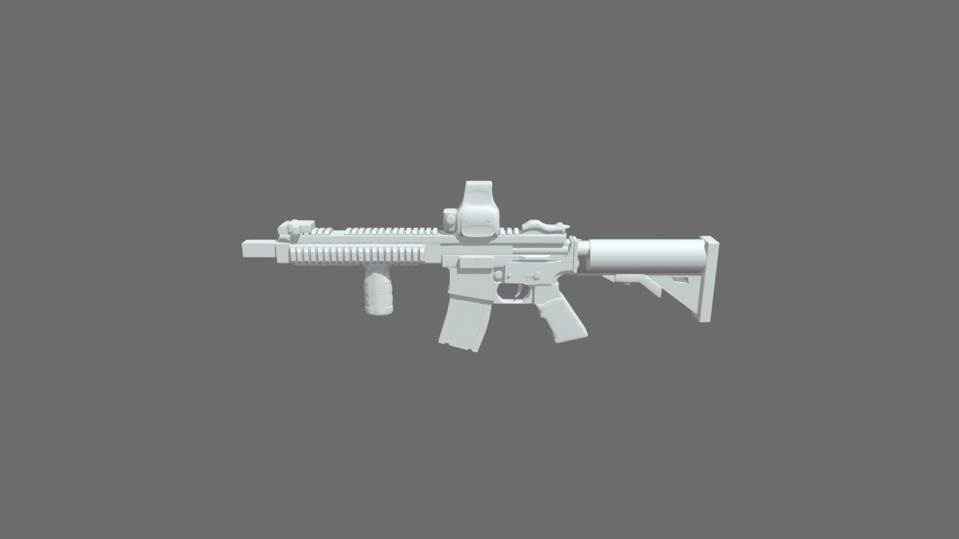 M4 (Unfinished - 3D model by Biwal-Wan02 [9fa1f31] - Sketchfab