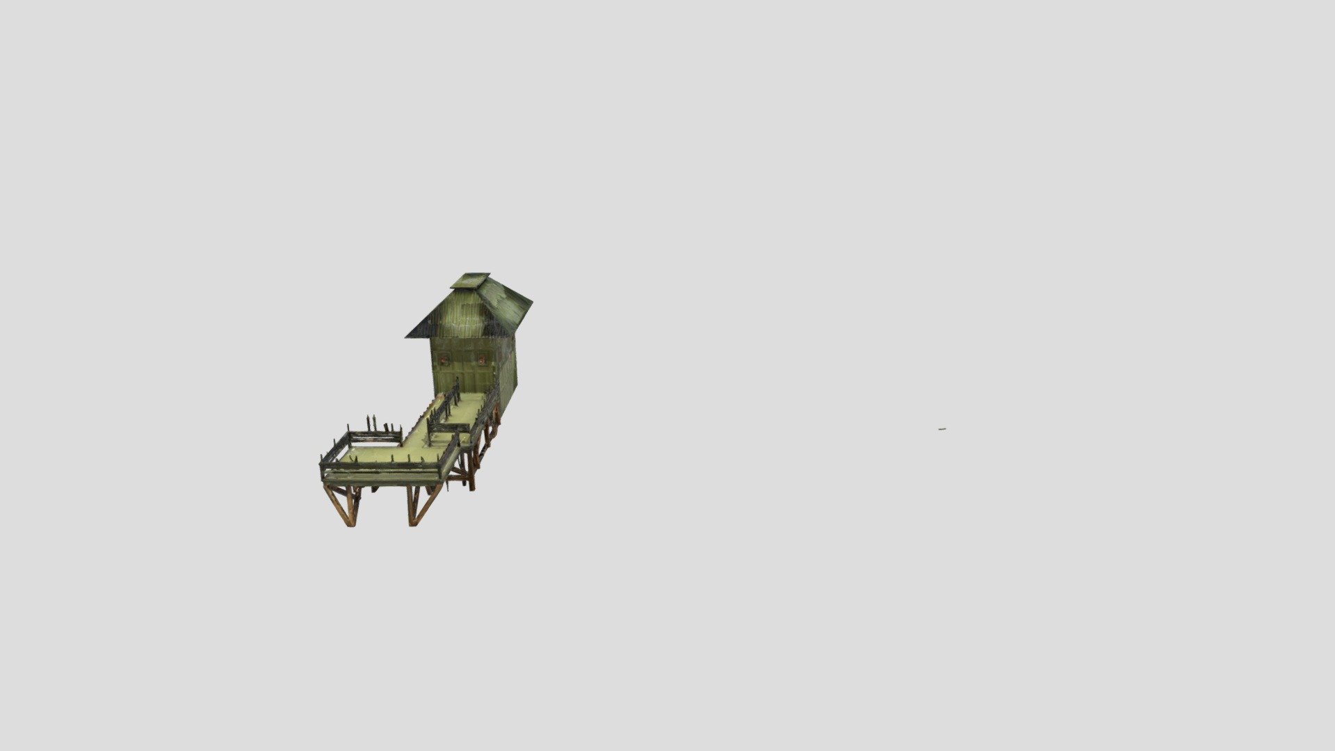 hut for the fisher man - 3D model by Umair Maqsood (@zakuto96) [9fa30d4 ...