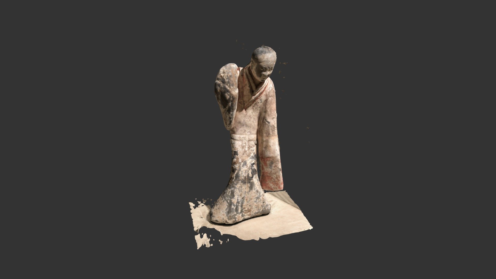 Western Han Female Dancer - 3D model by Mi Wang (@miranda821) [9fa335c ...