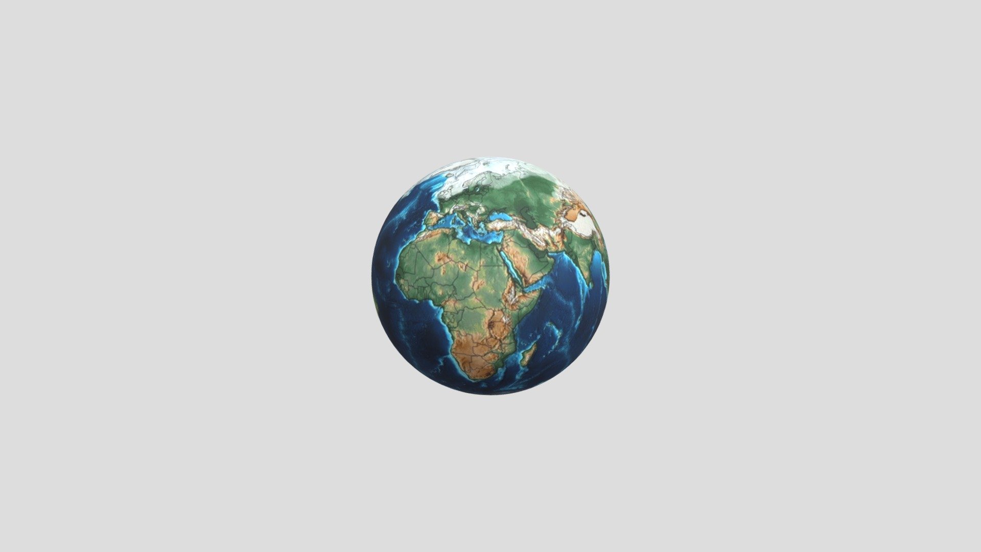 Paleomap - Paleogeographic Maps - Download Free 3D model by ...