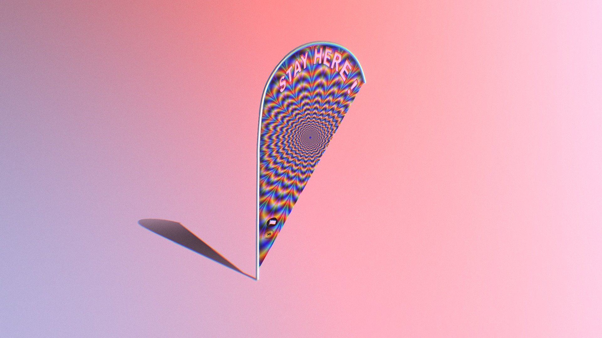 Flag STAY Focus - 3D model by World Flags (@worldflags) [9fa421b ...