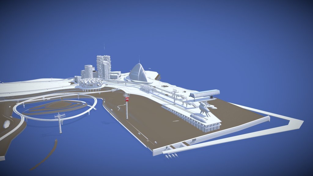 Smart City - A 3D model collection by Cal y Mayor (@carlgibbs) - Sketchfab