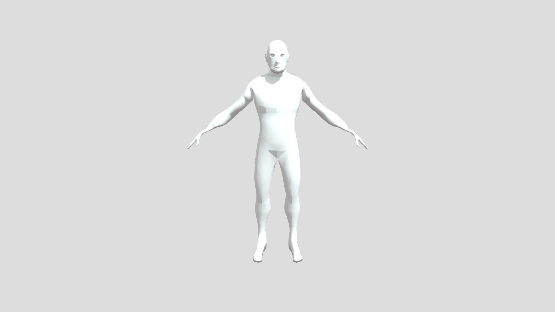 Human Base Mesh Model - Download Free 3D model by Elitemaster215 ...
