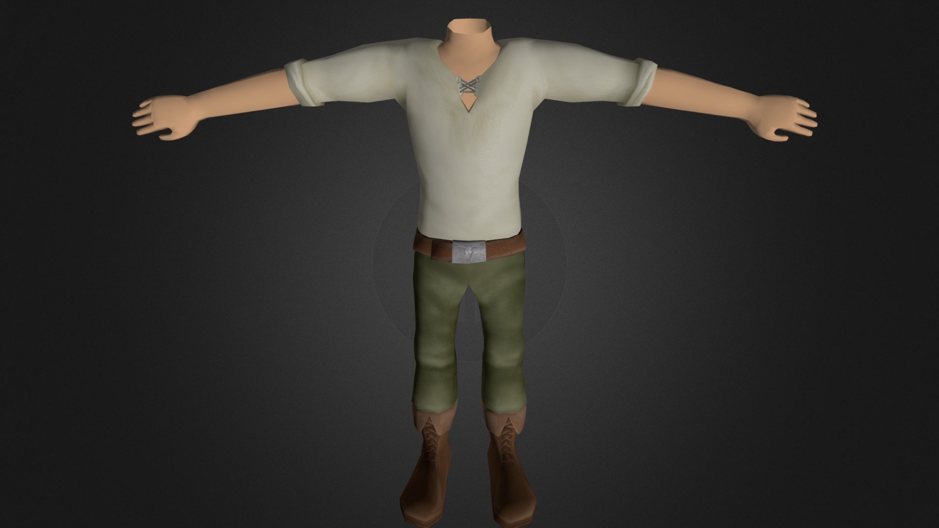 Game Character - 3D model by haikarainen [9fa7891] - Sketchfab