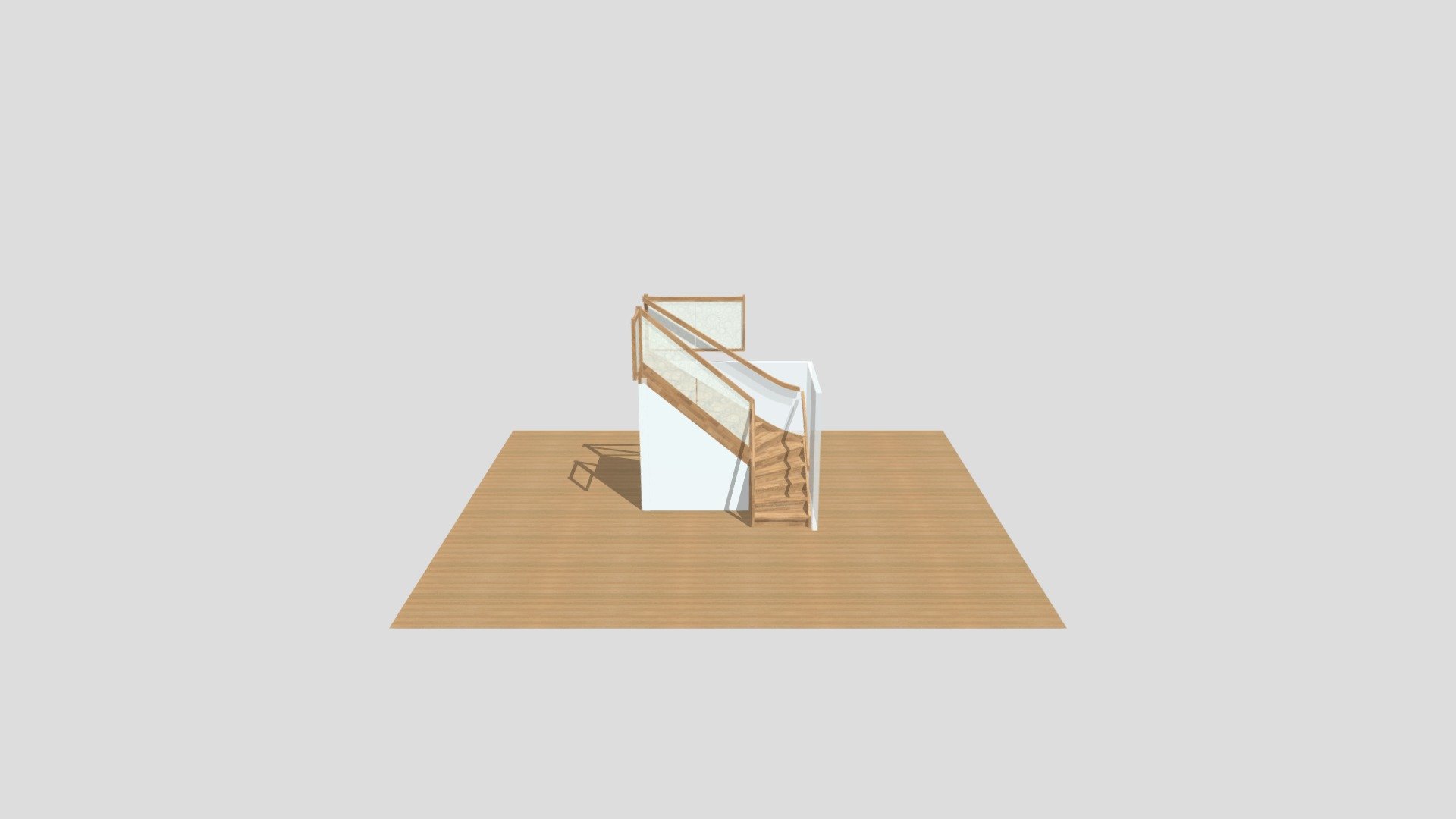 22489 komplett i eik - 3D model by Tydal Trappefabrikk AS ...