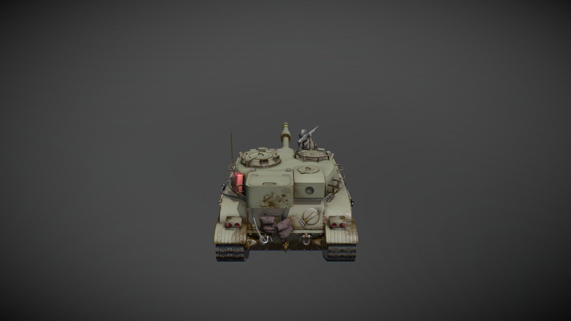 British/French Tank "Adonis" - 3D model by Ferran.Romero [9fac4f9 ...