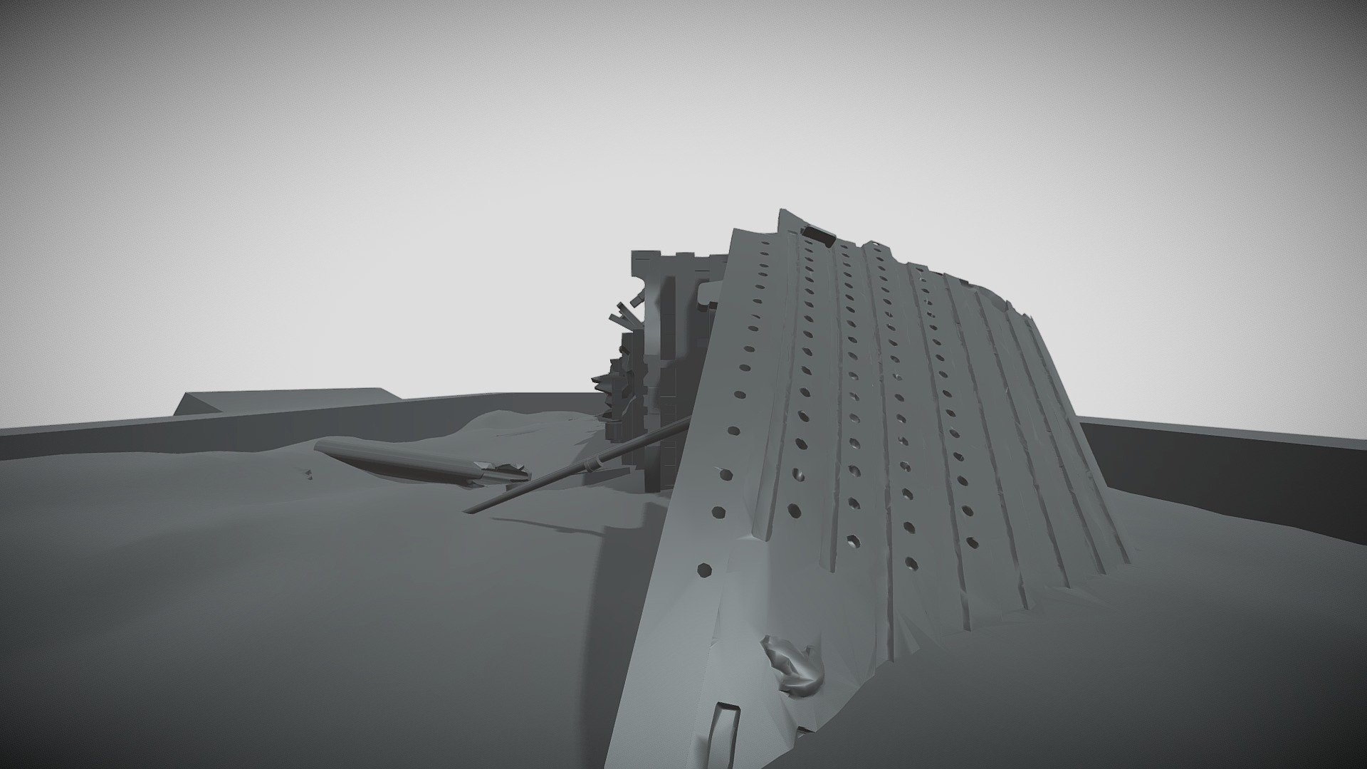 Britannic Wreck - Download Free 3D model by KING BLOOP BOI ...