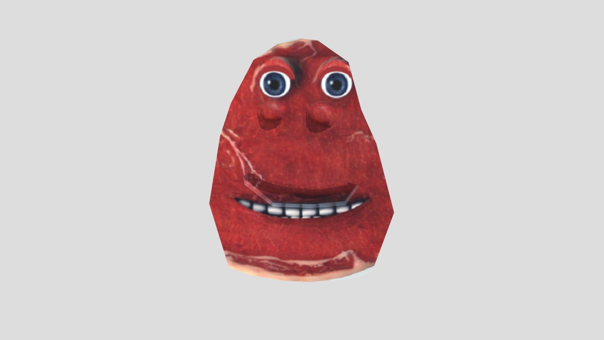 Charlie The Steak - Download Free 3D model by HorrorX (@chand_the_game ...
