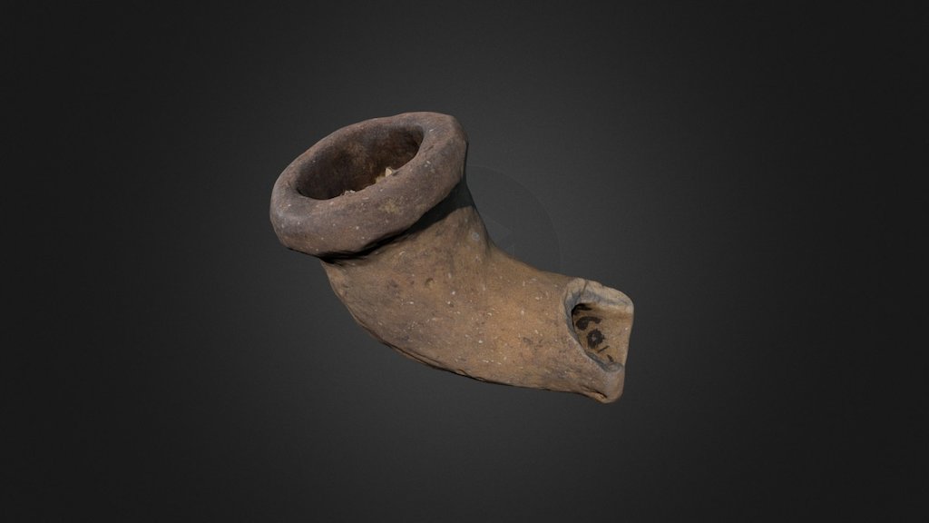 Clay Pipe (2094a1092) - Download Free 3D model by RLA Archaeology (@rla ...