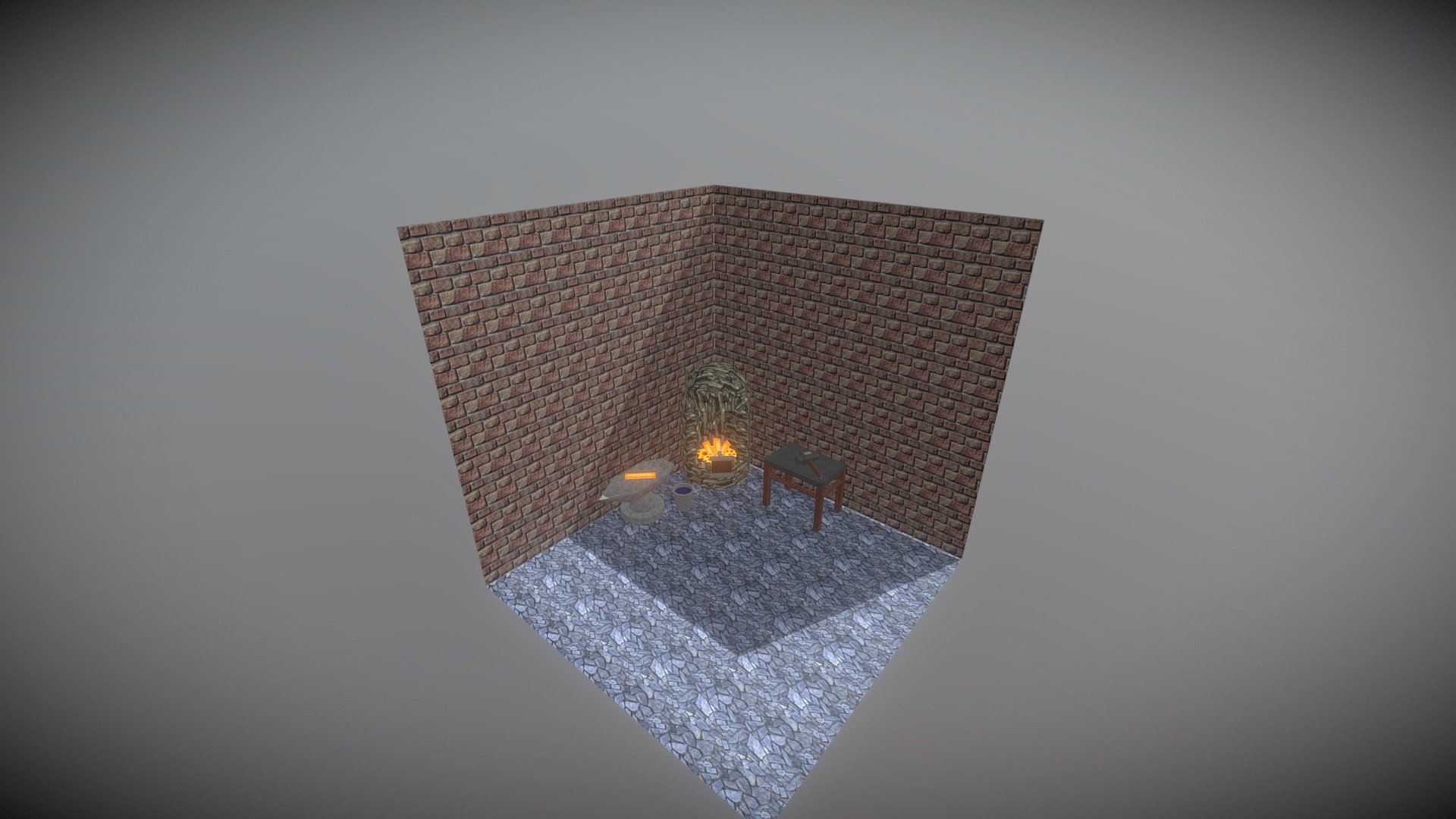 Blacksmiths_ Forge - Download Free 3D model by Genestealer_Cultist ...