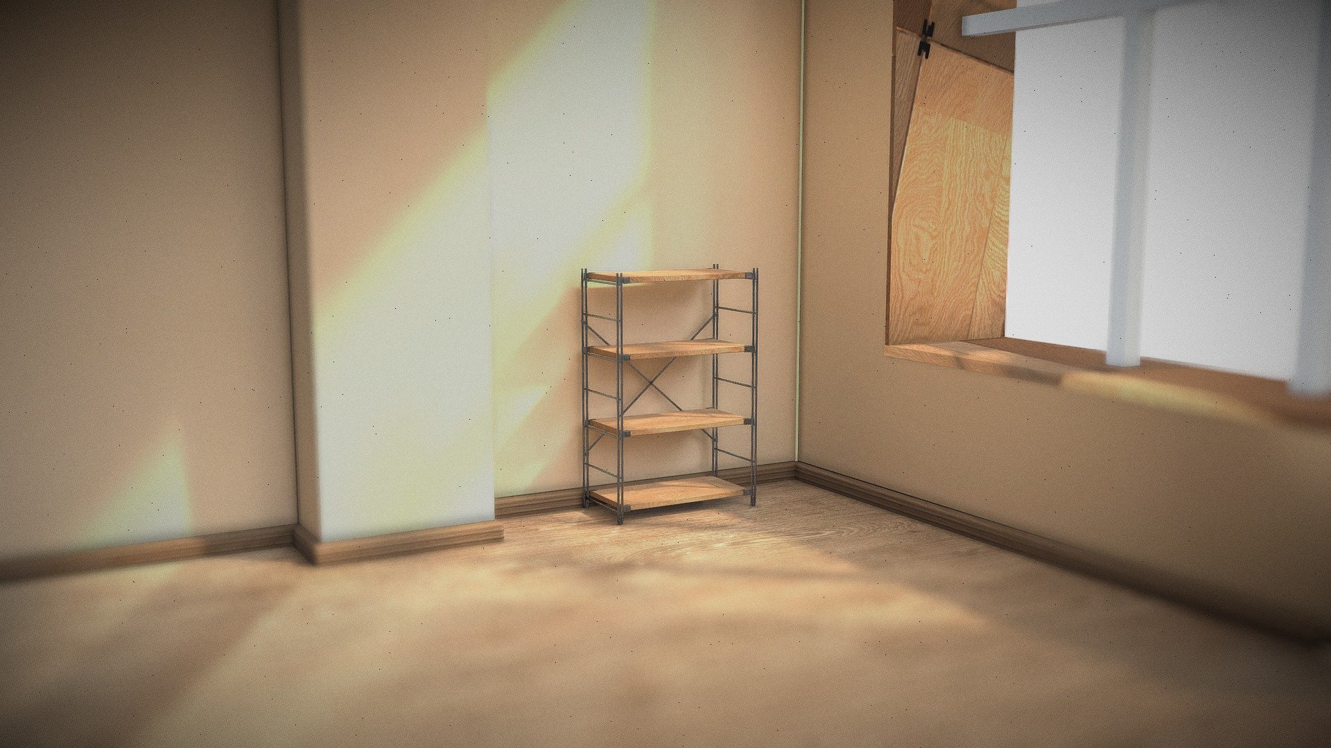 Wood Shelf Scene - Download Free 3D model by Pickeri (@uglythree ...