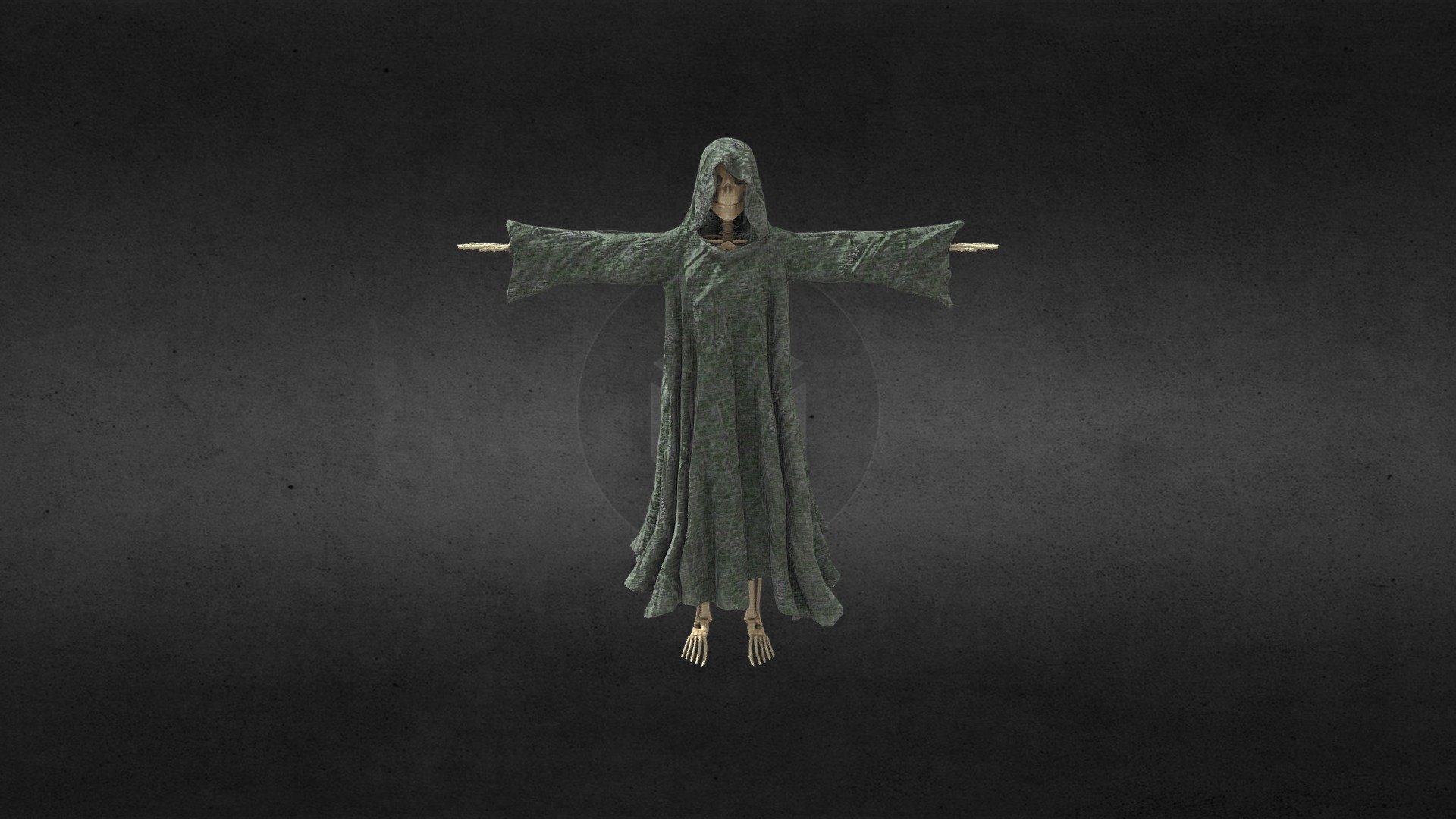 Cloaked Lich - Download Free 3D model by Morgan Friend (@morgan100402 ...