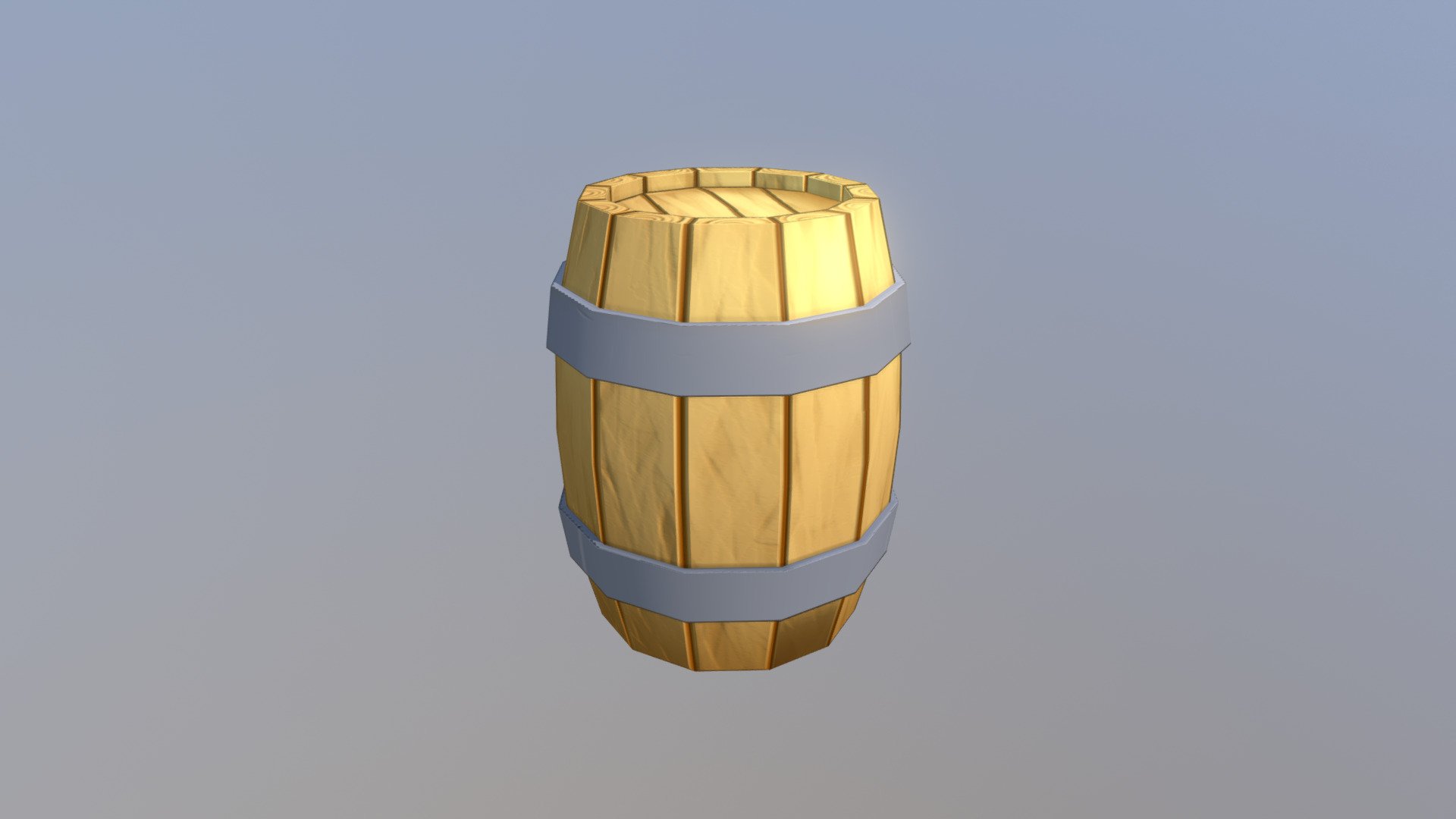 Barrel - 3D model by Estecka [9fb0ef3] - Sketchfab