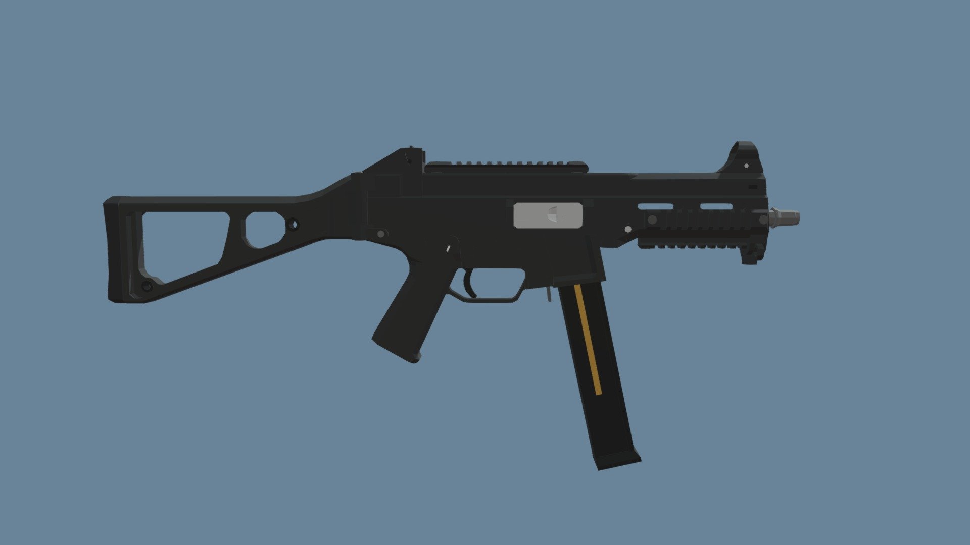 HK UMP-45 (Low-Poly) - Download Free 3D model by GoldbergR [9fb2804 ...