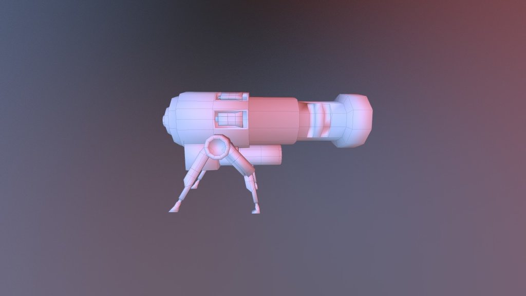 Robot Sentry Unit - 3D model by MatthewLloyd [9fb2e49] - Sketchfab