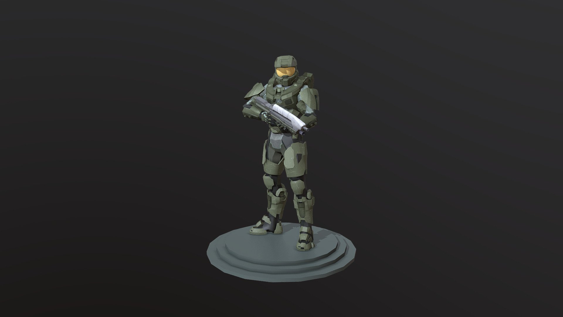 Master Chief - 3D model by De_scrypt [9fb330a] - Sketchfab