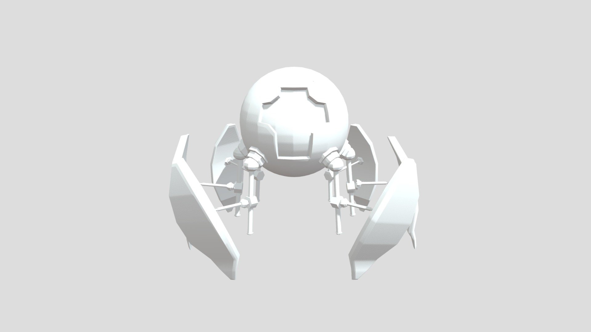 Robot low poly - 3D model by ikerrin [9fb5f23] - Sketchfab