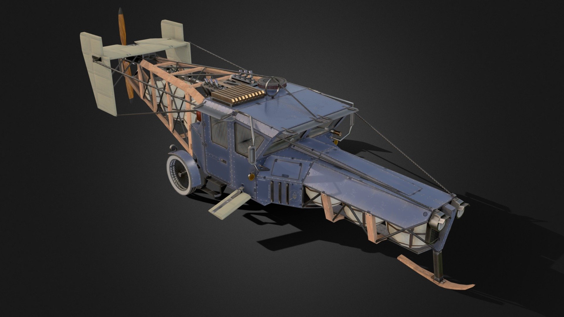 Putter Air Truck - 3D model by julietdeltabravo [9fb62b3] - Sketchfab