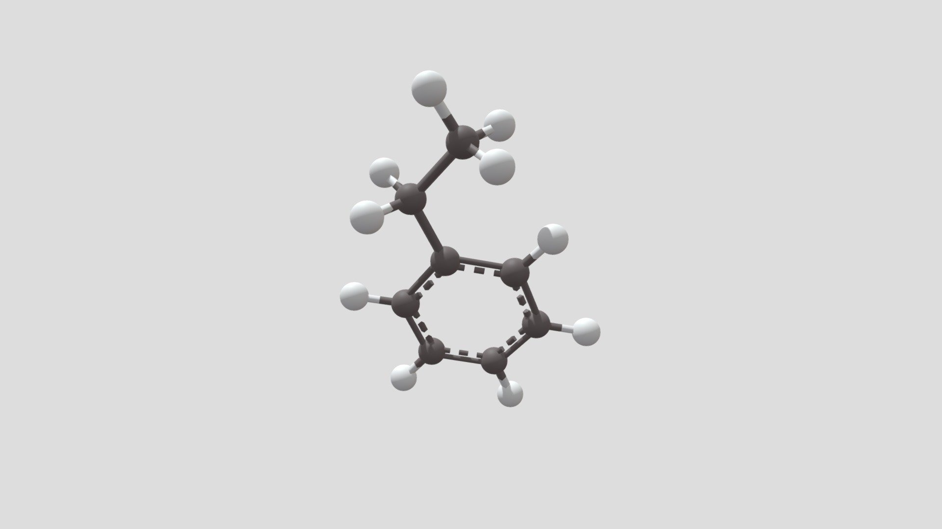 Ethyl Benzene - 3D model by Dien [9fb8680] - Sketchfab