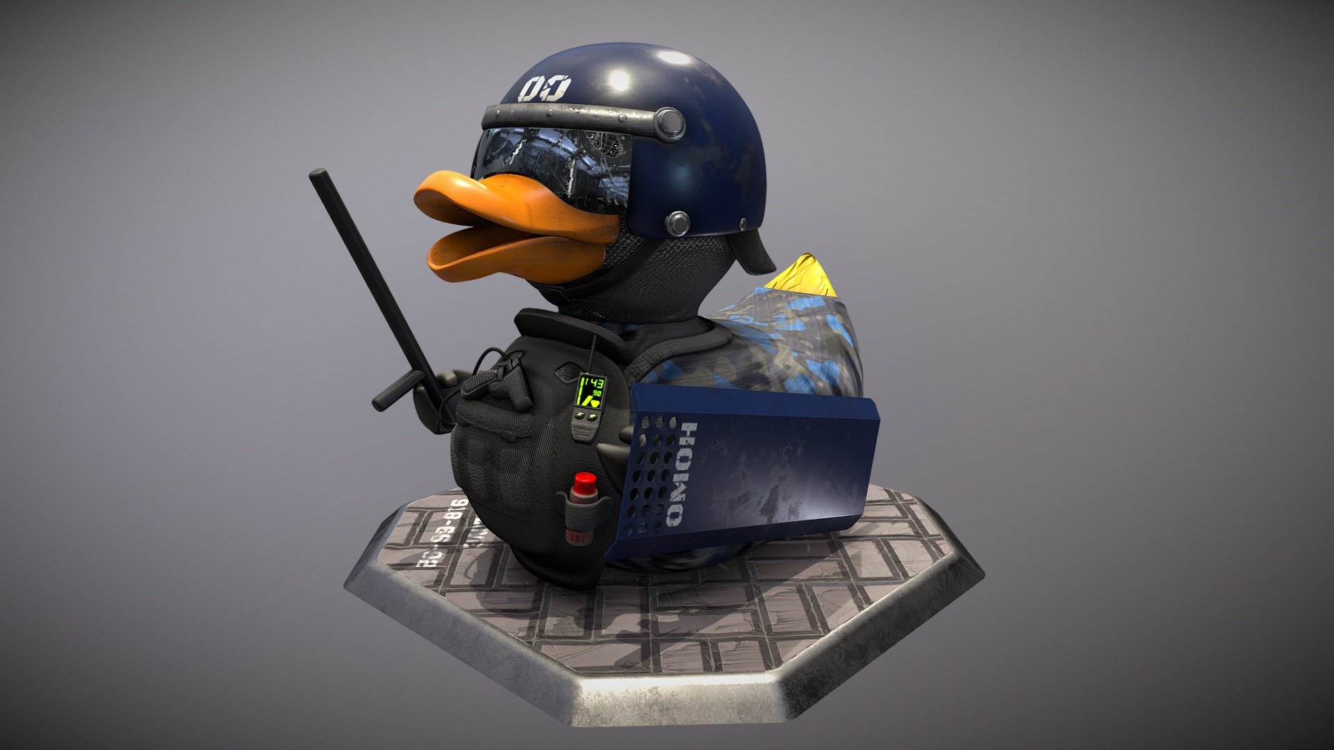 Special Duck - 3D model by Gradus_minus (@egradin91) [9fb8a05] - Sketchfab