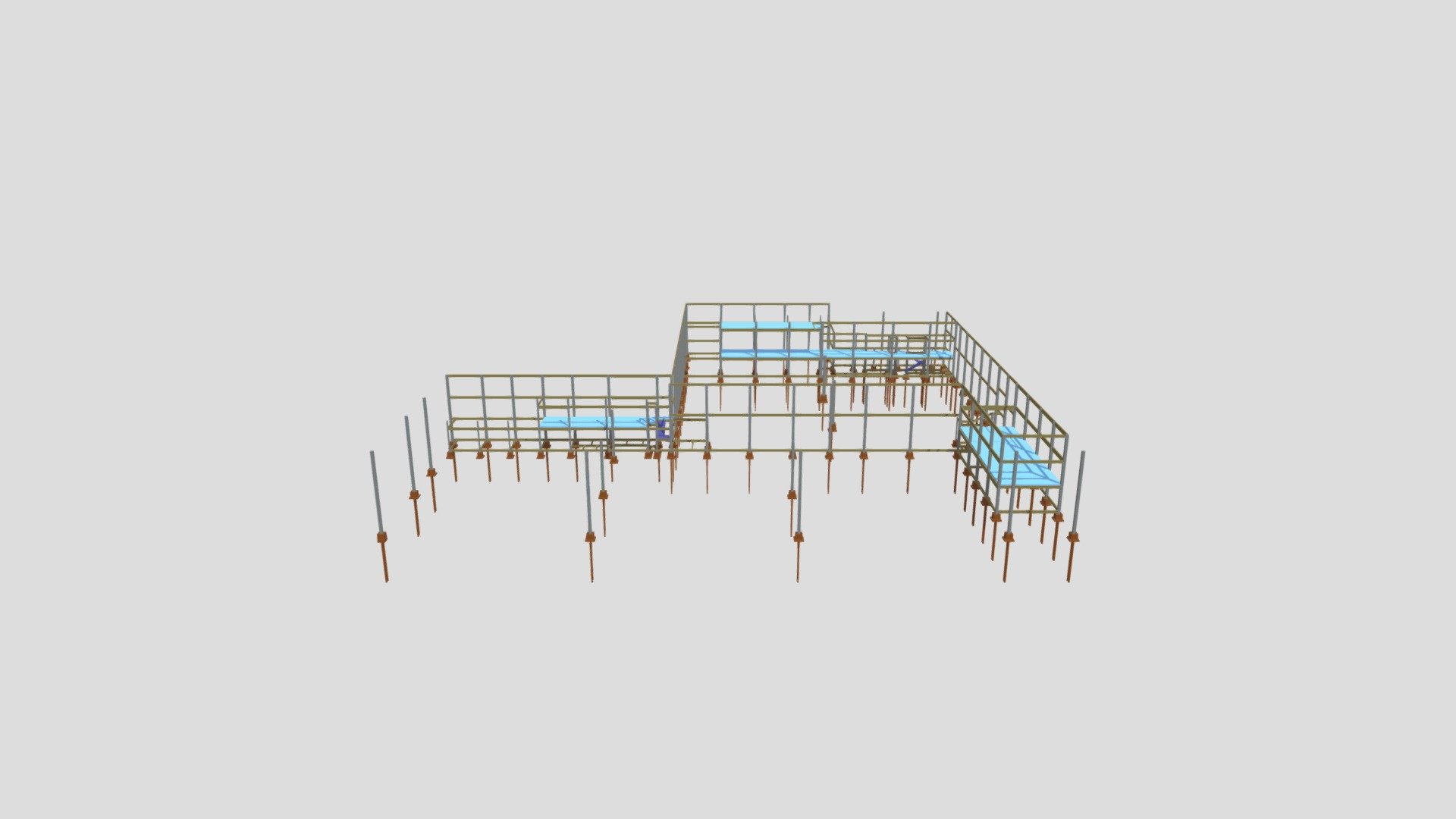 Modelagem Estrutural JUBA - R04 - Download Free 3D model by Aleixo e Gimenes - Gestão de ...