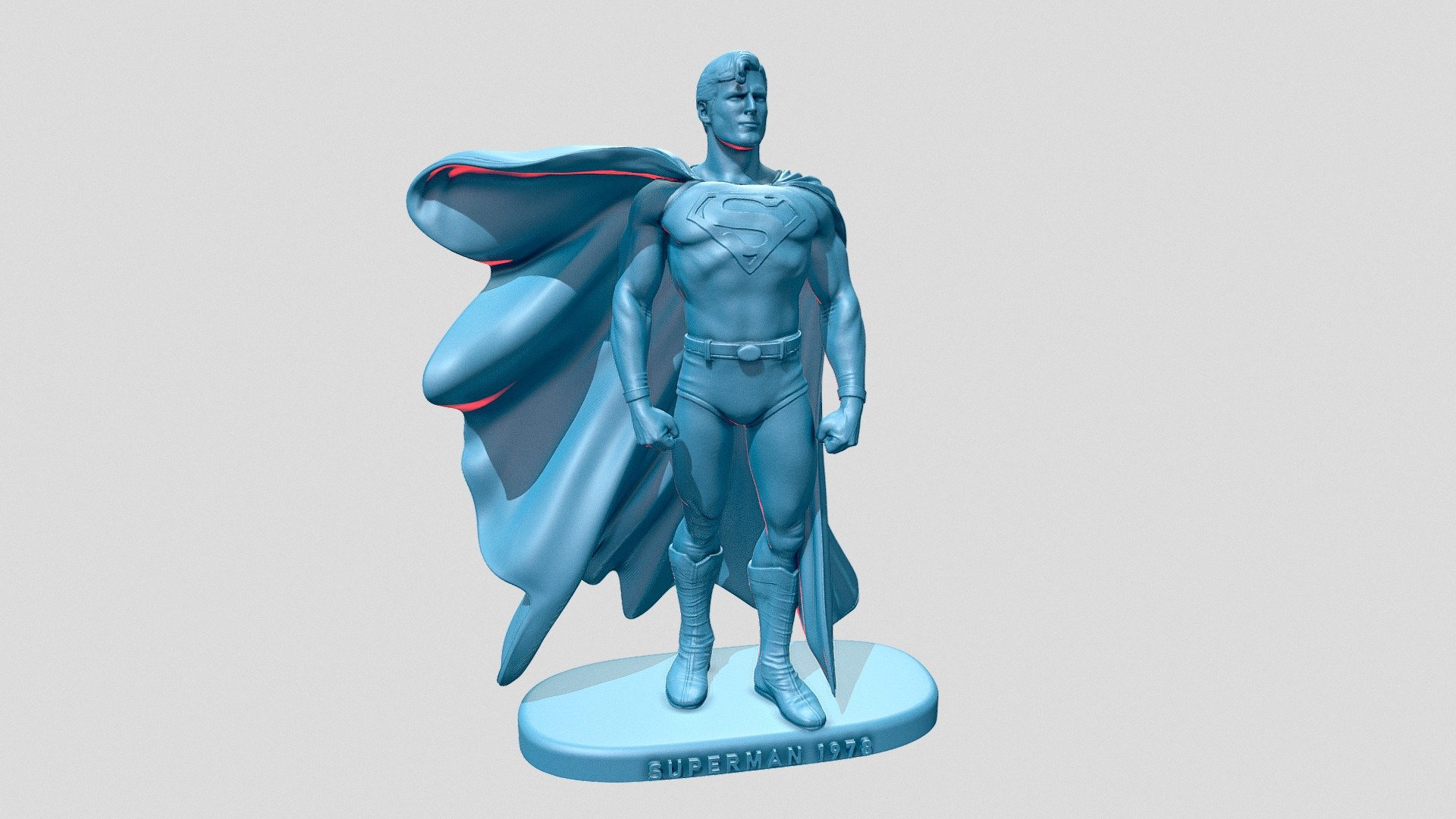 #050 Superman1978 - 3D model by 3DCraft (@insta3dcraft) [9fbb66c ...