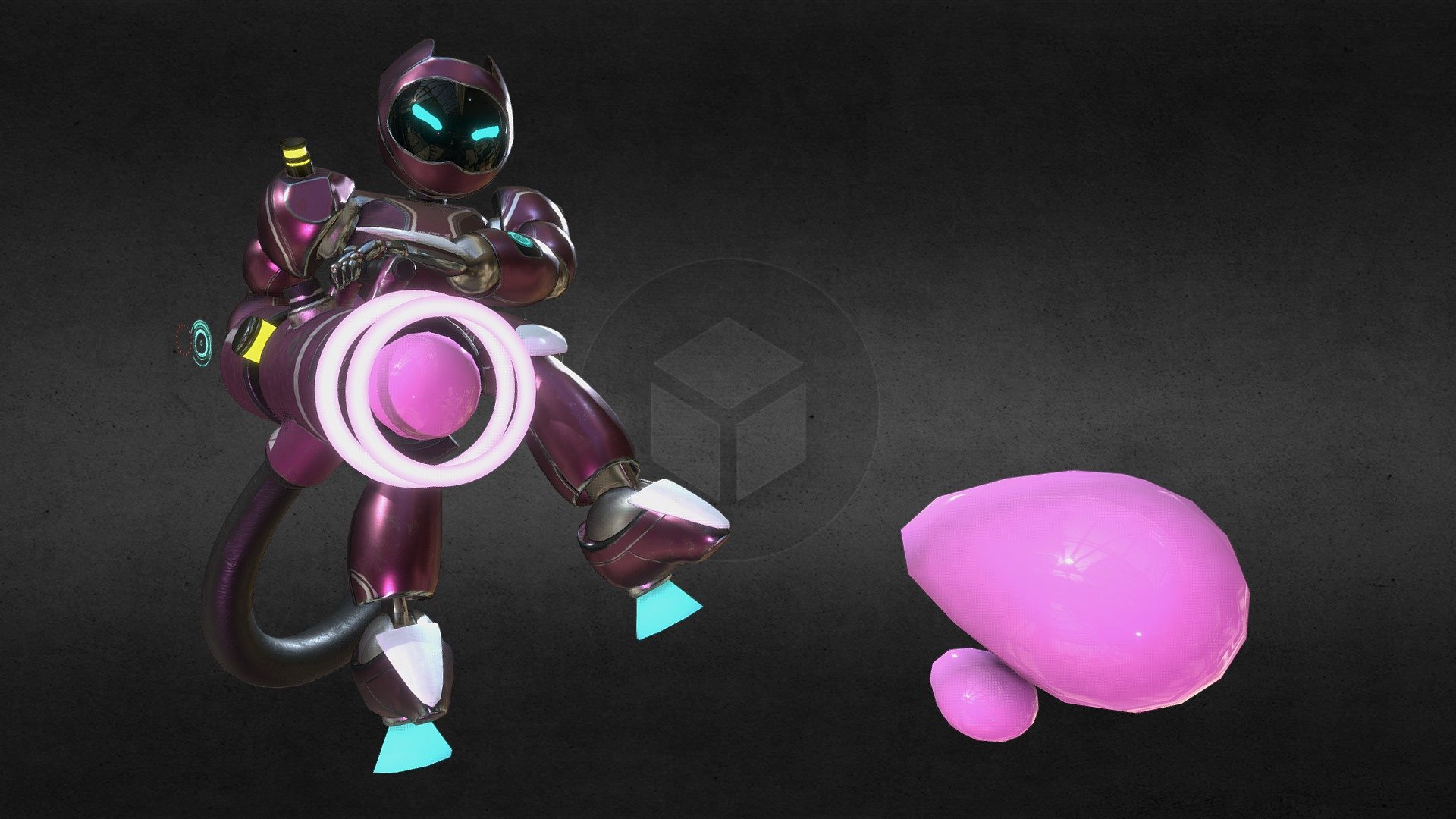 Safety Bot 9000 - 3D model by Axl (@axlpendleton) [9fbd1f7] - Sketchfab