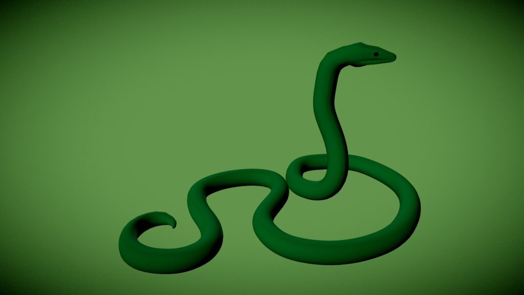Snake - Download Free 3D model by Anette Rana (@pertrosfoliea) [9fbd8ac ...