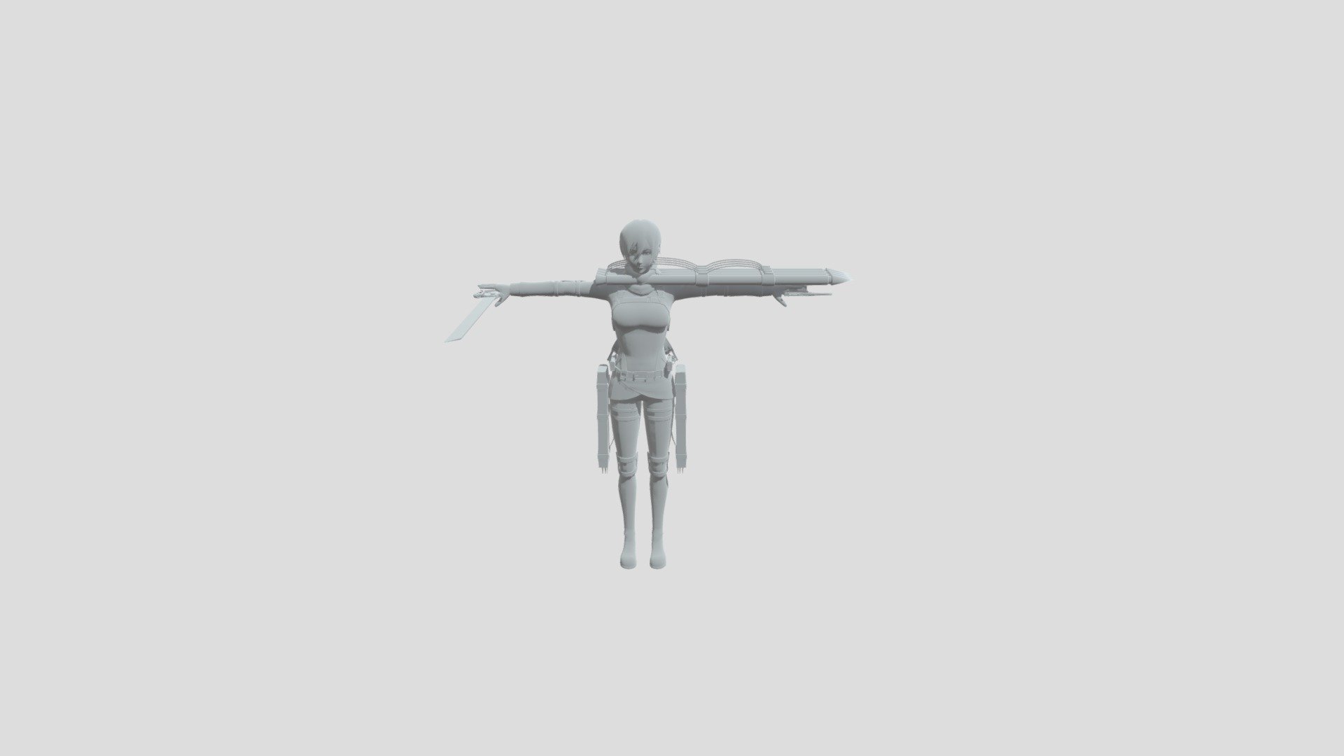 Ao TWA Mikasa Ackermann Final Season - Download Free 3D model by damr ...