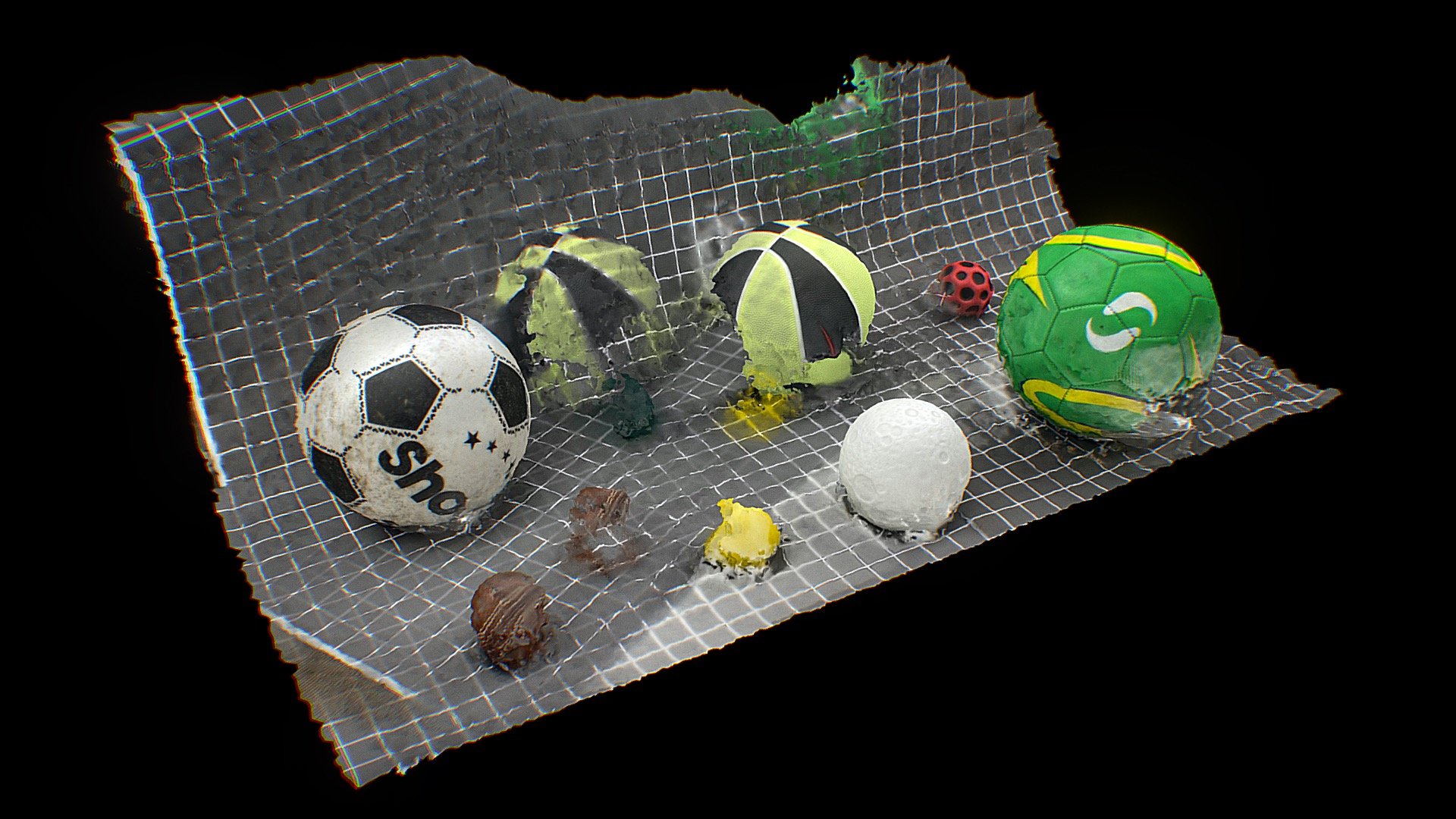 Spheres / Ball objects (geomentry) - 3D model by Florian Stephens ...