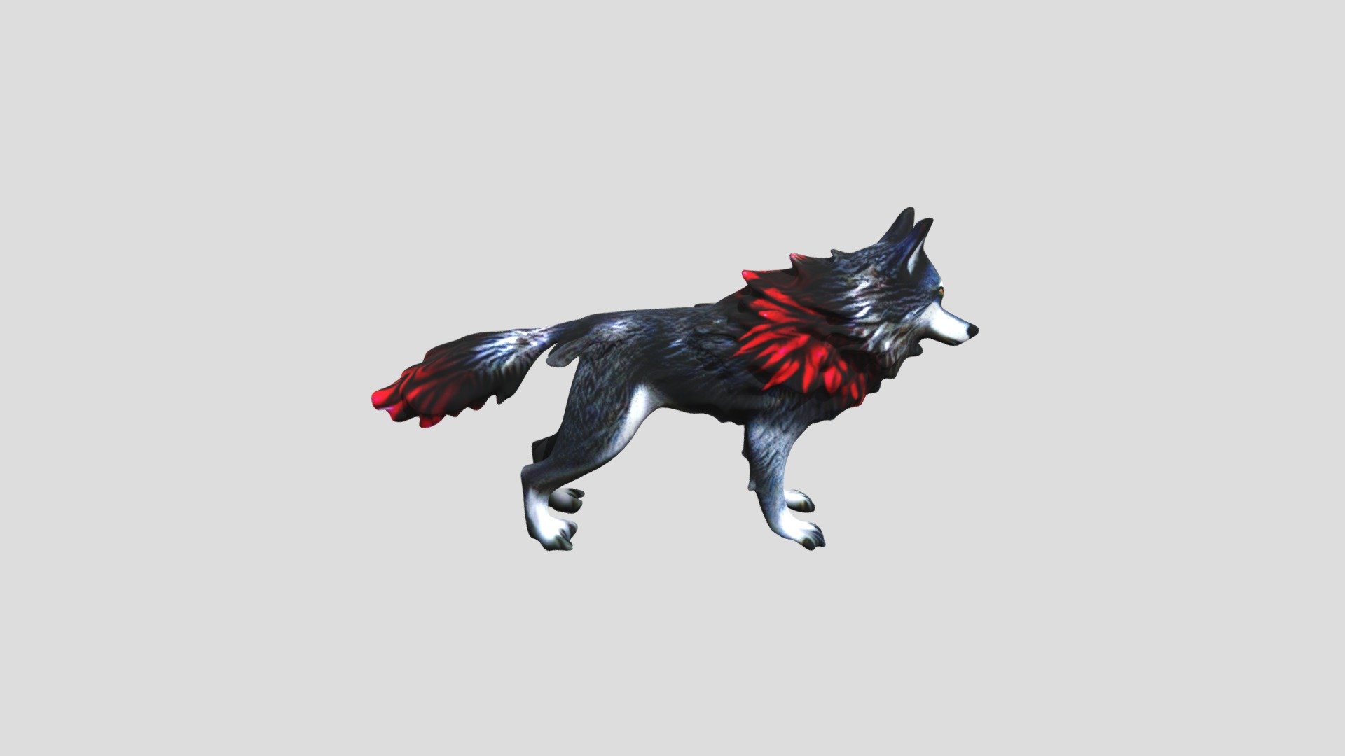 Red Wolf - Download Free 3D model by Kabalsab [9fc05fe] - Sketchfab