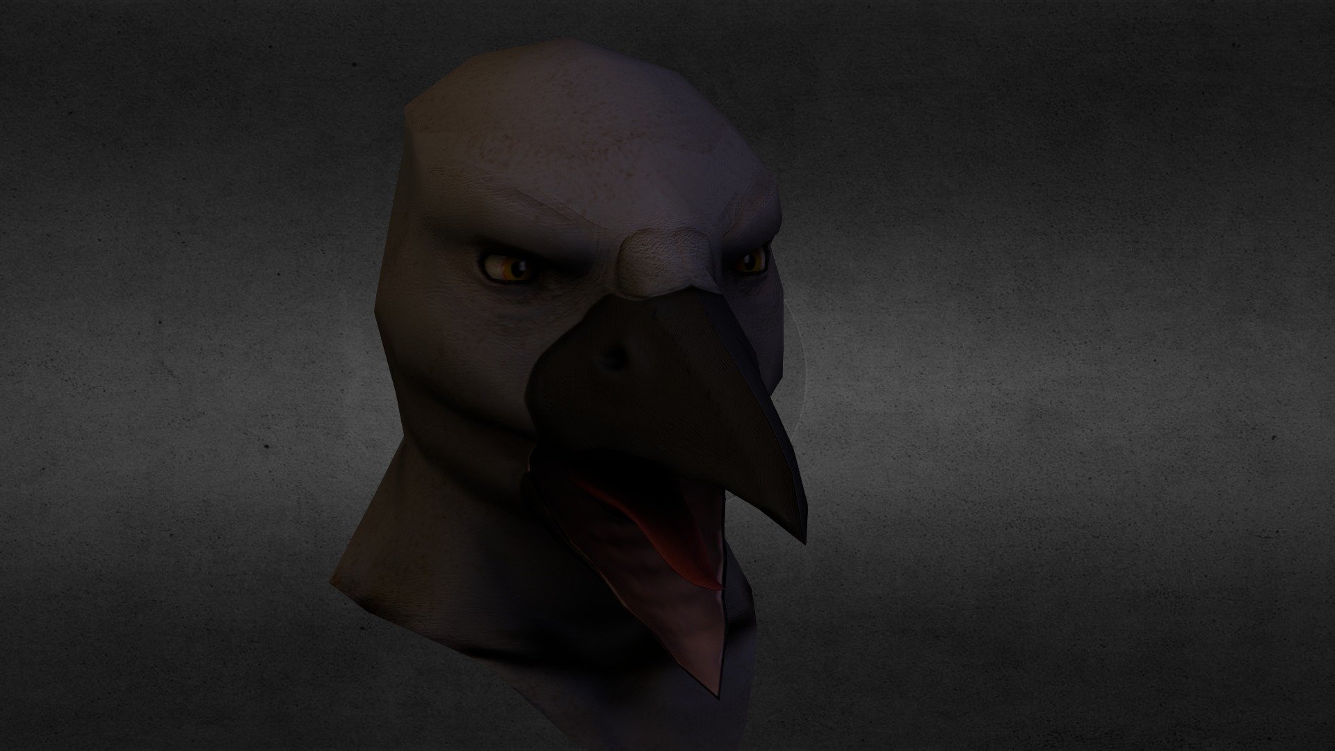 tengu_crow_head - 3D model by kyle_katarn [9fc0ad3] - Sketchfab