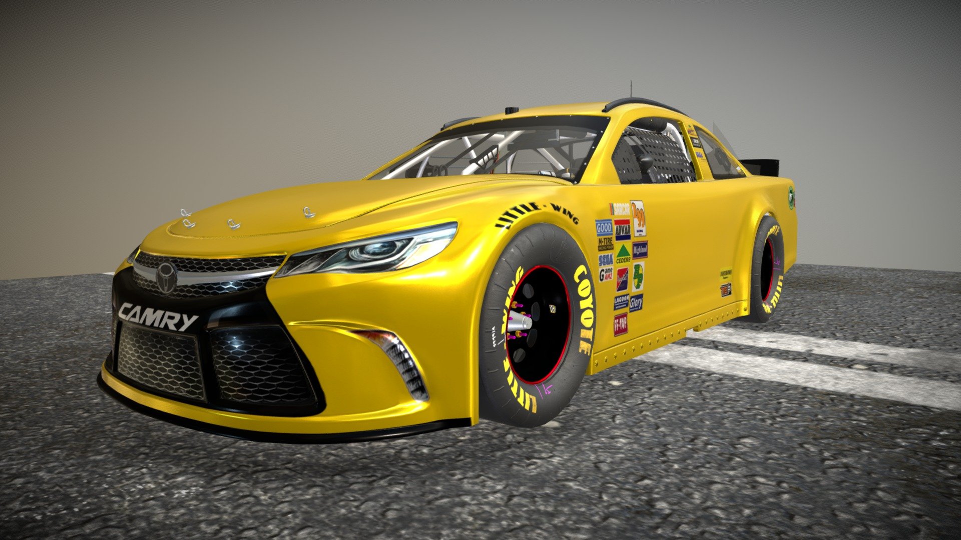 Toyota Camry - 3D model by Sergio Lecaros (@Sergio.L) [9fc0c96] - Sketchfab