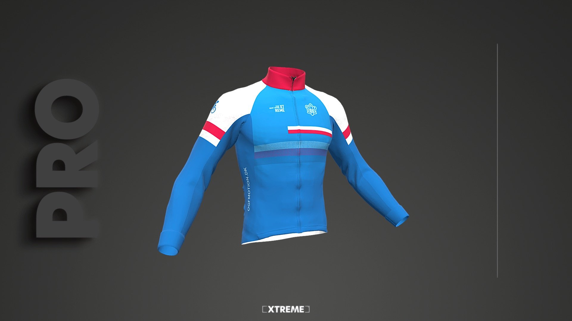 OGF - Pro L/æ trøje 04213 - 3D model by Konggaard - Xtreme Custom ...