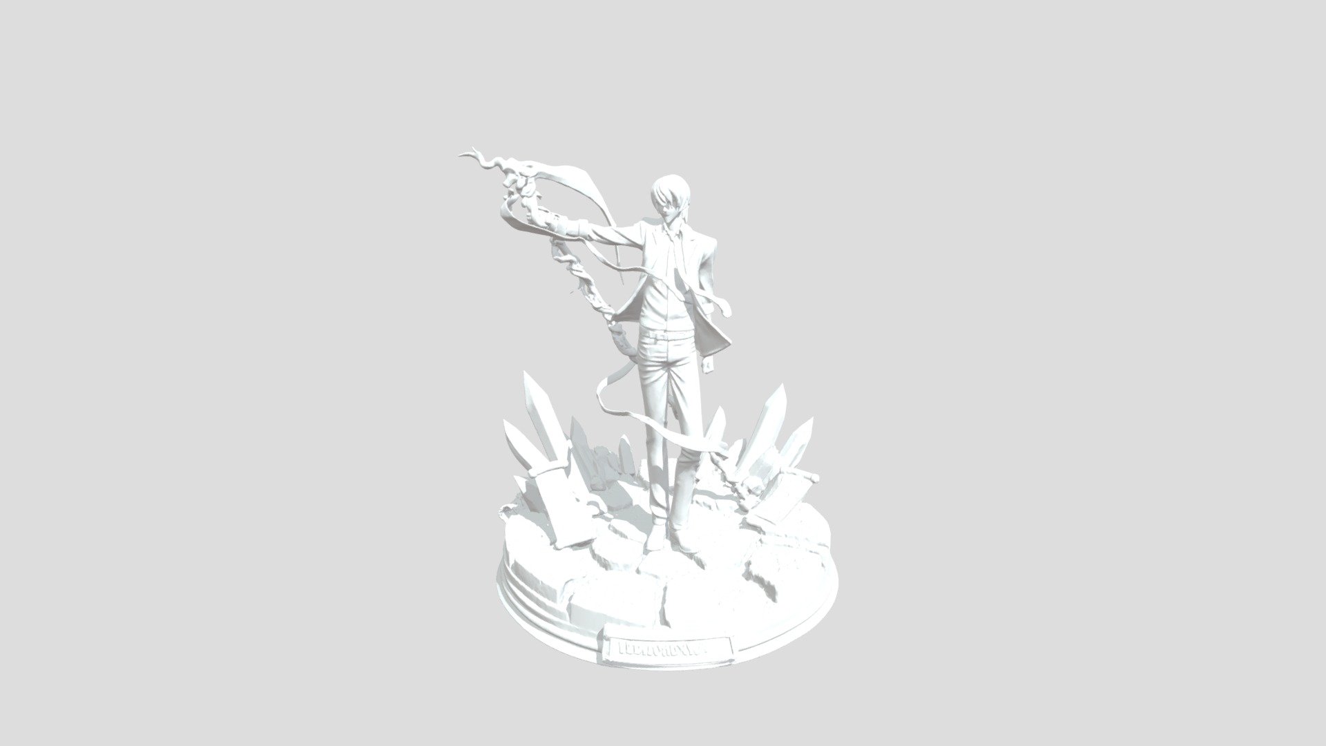 Death Note Figure Display - Download Free 3D model by ParkerSecretGame ...
