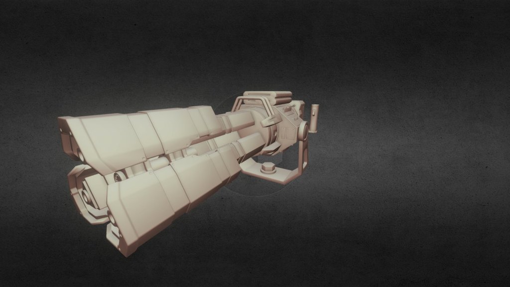 Gun - 3D model by siccity [9fc3d19] - Sketchfab