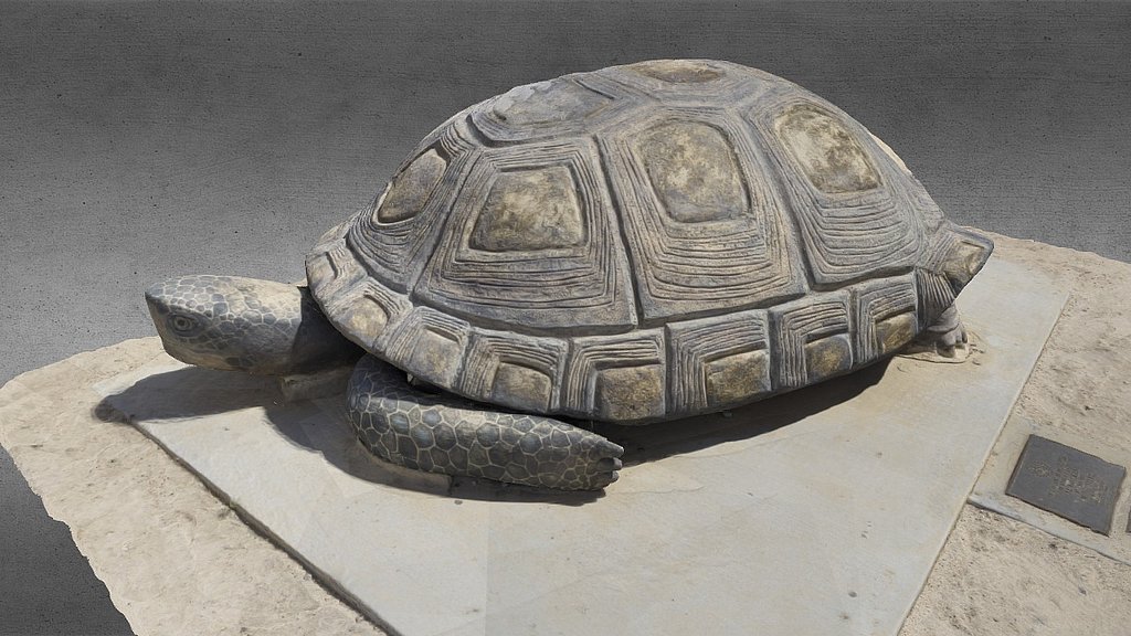 Murtle the Turtle - Joshua Tree, California - 3D model by ...
