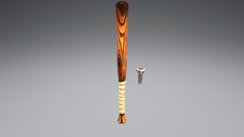 Bash Bat - 3D model by kyleweeksdesign [9fc479c] - Sketchfab