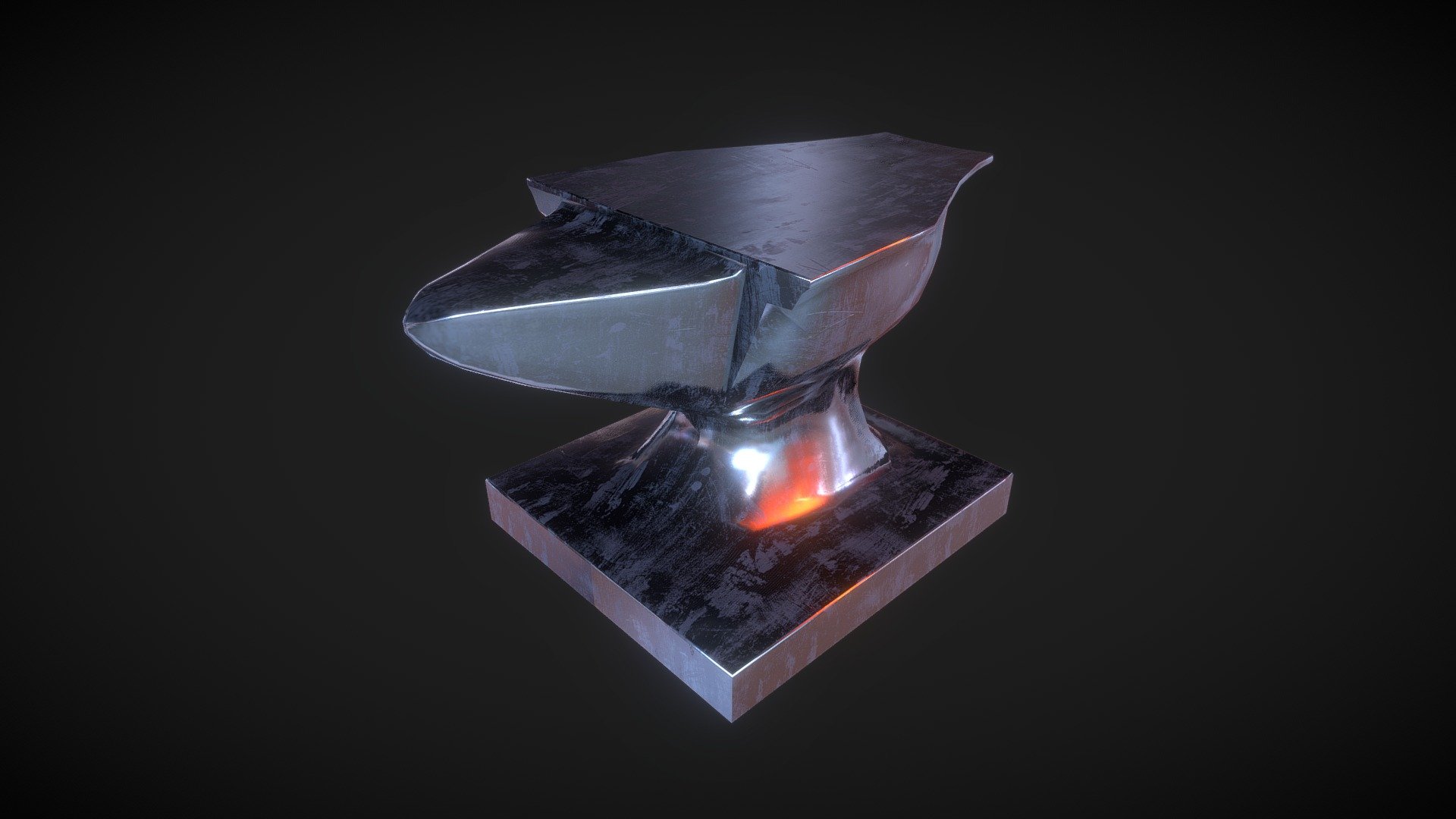 Anvil - Download Free 3D model by Christian Gentry (@christianjgentry ...
