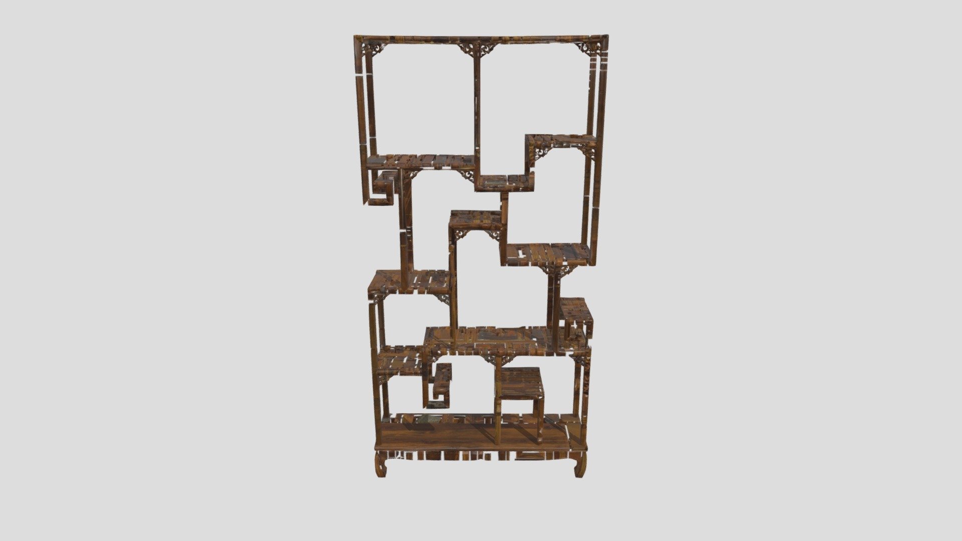 Wooden Shelf - Buy Royalty Free 3D model by Now studio (@interessante ...