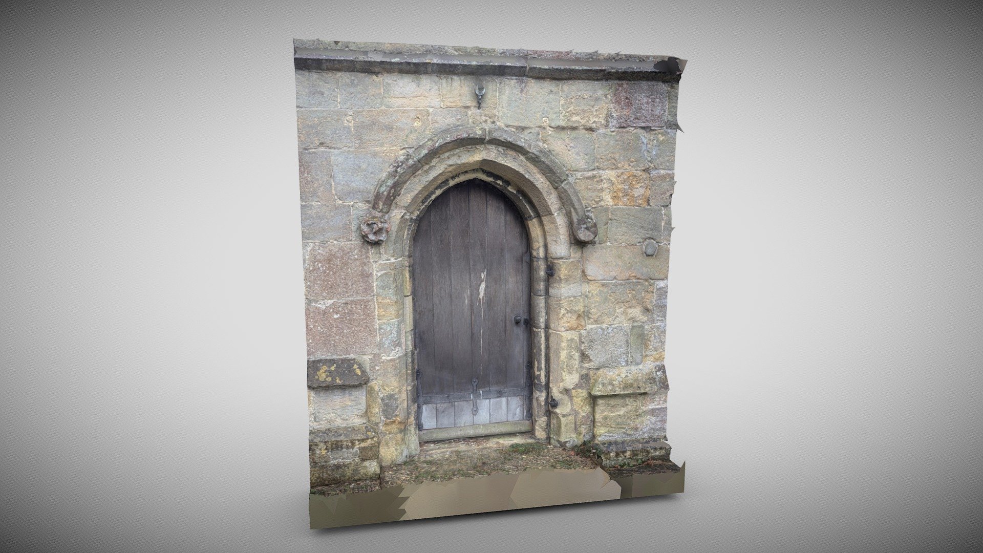 North Door, All Saints, Thornton-le-Dale - 3D model by GeoLan 3D ...