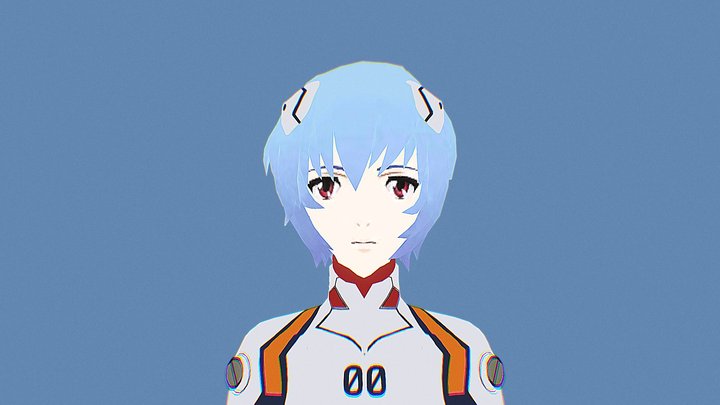 Ayanami_rei 3D models - Sketchfab
