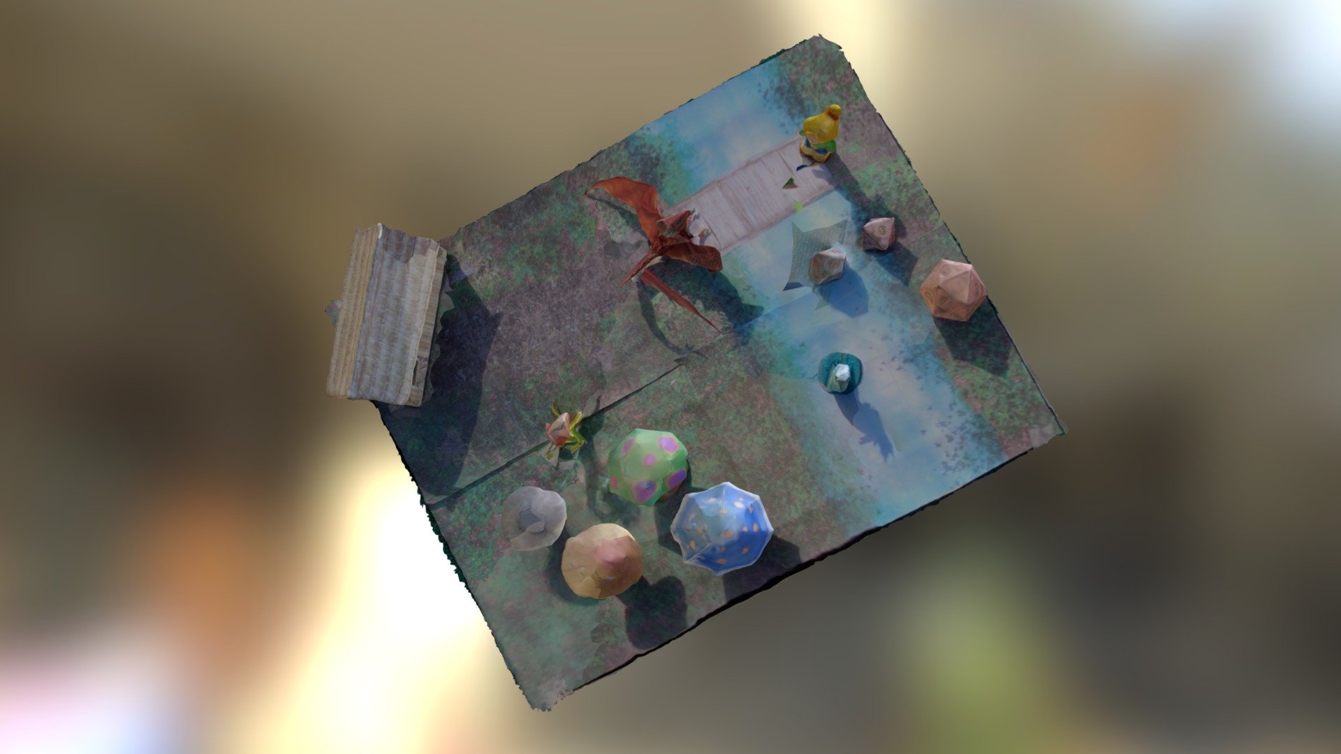 Paper RPG - 3D model by ALIENmantis [9fc834f] - Sketchfab