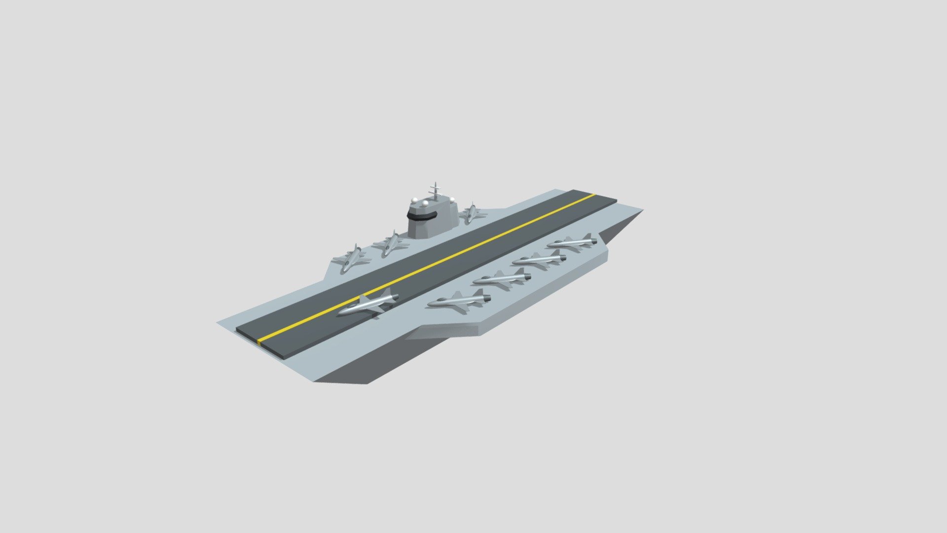 Aircraft Carrier - Download Free 3D model by Jadonz3dStuff ...