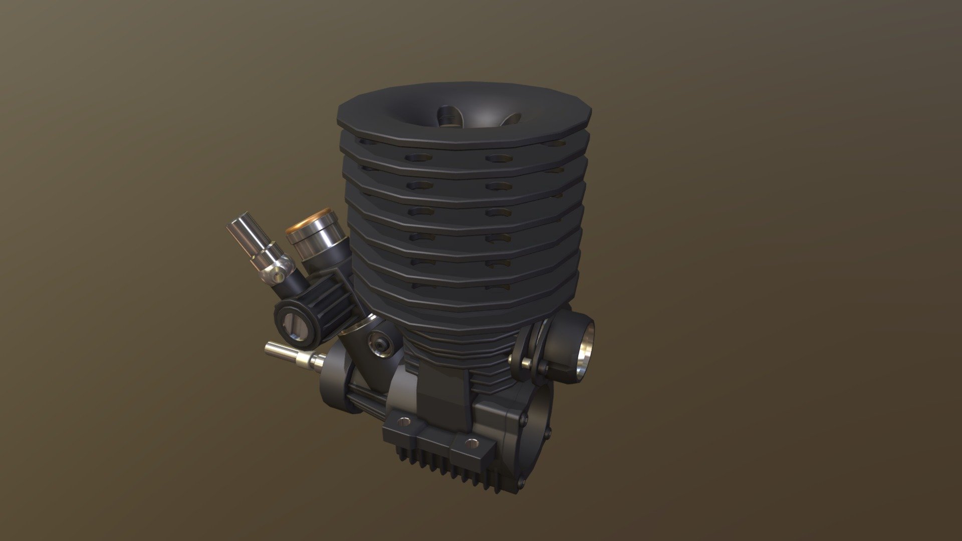 HB 21 XZ NITRO ENGINE - 3D model by Belzar Sirus (@belzar.sirus ...