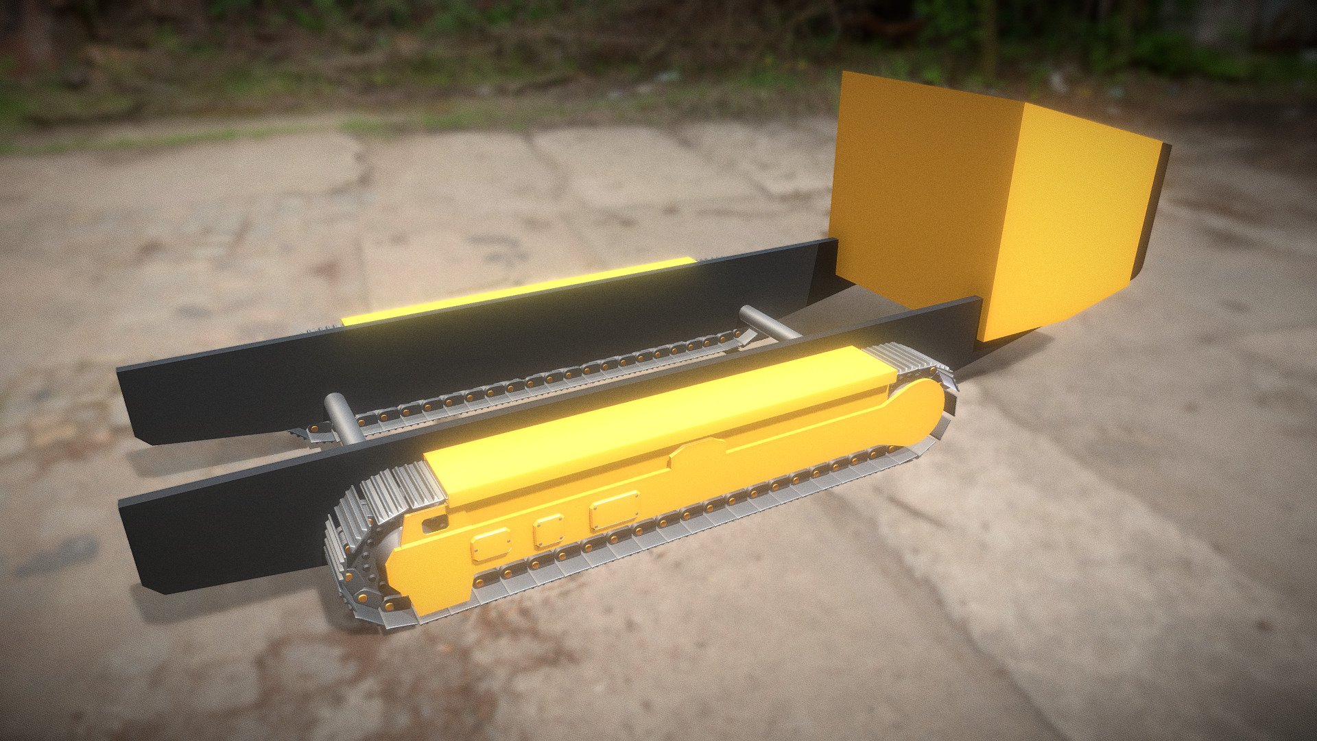 Mobile Screening Plant (WIP-1) - 3D model by VIS-All-3D (@VIS-All ...
