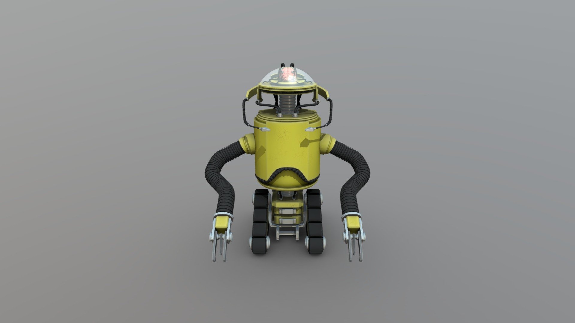 Robobrain Stylised - Download Free 3D model by Louwegi [9fc9907 ...
